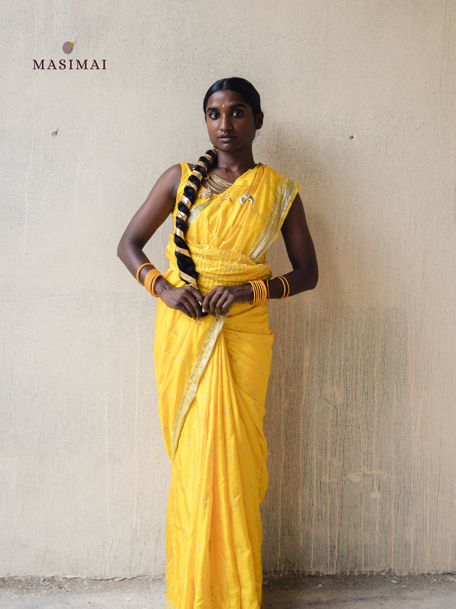 Nayagi - Embroidered silk sarees - MASIMAI – Masimai